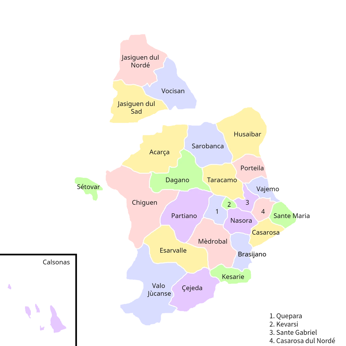 Prefectures of Keserda | Fake Countries Wikia | Fandom