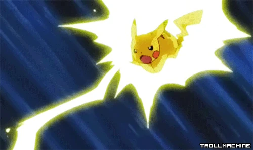 Gif De Pikachu Rayo 222 Corsola Used Rest And Aqua Ring In The