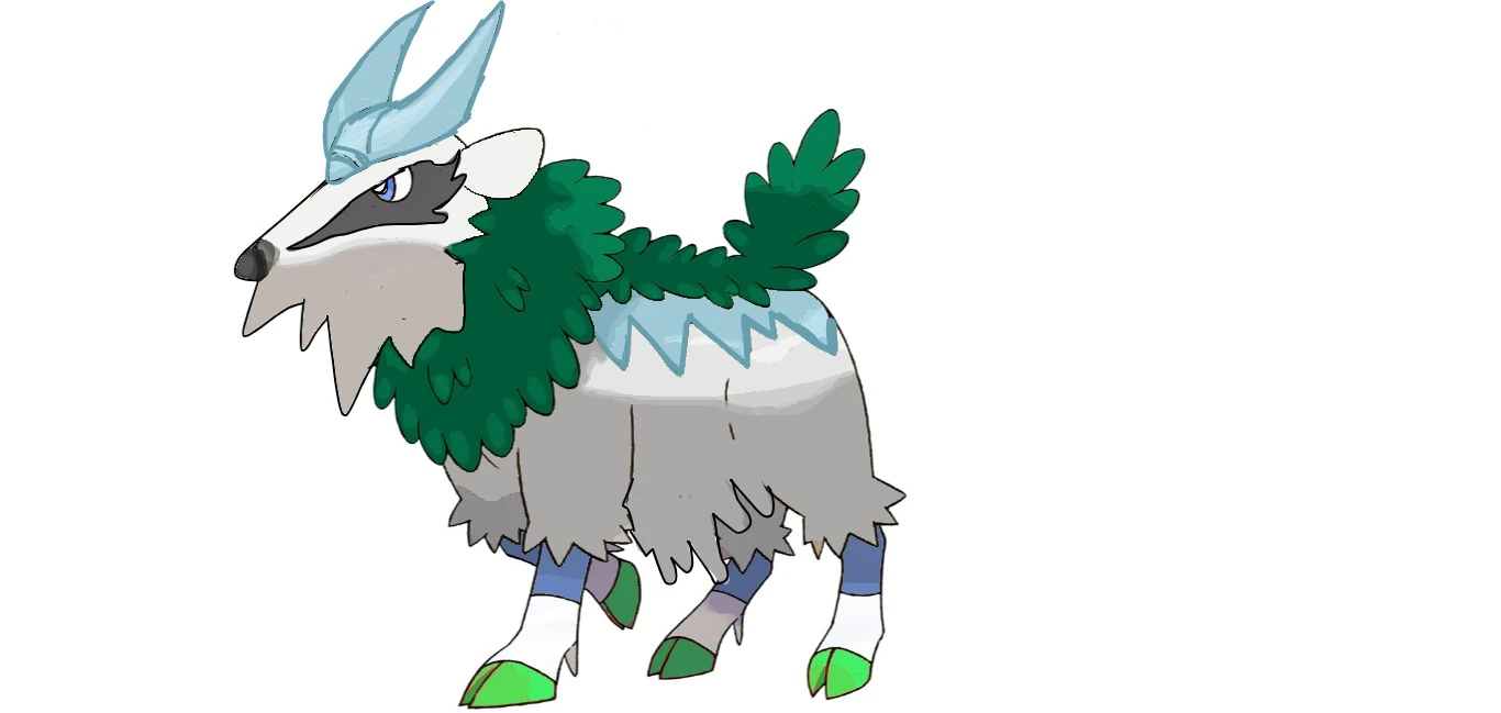 Pokemon Gogoat Evolution