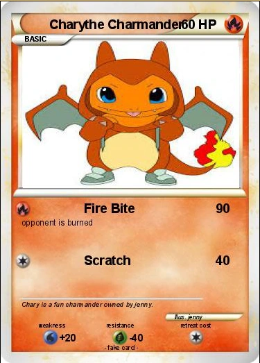Chary the Charmander | Fakemon-the pokemon fan made Wiki | Fandom