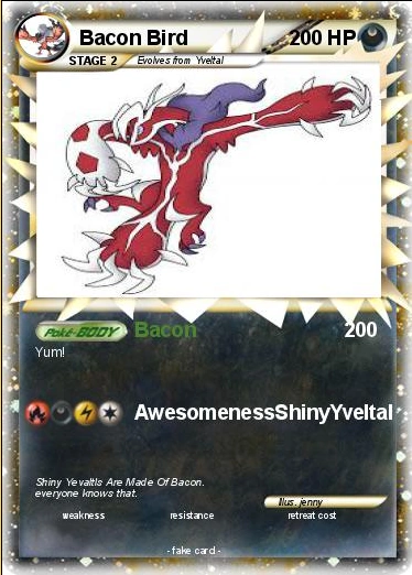 Bacon Bird | Fakemon-the pokemon fan made Wiki | Fandom