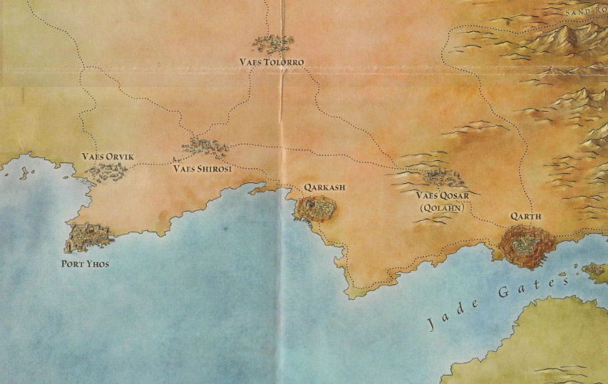Qarth Game Of Thrones Map