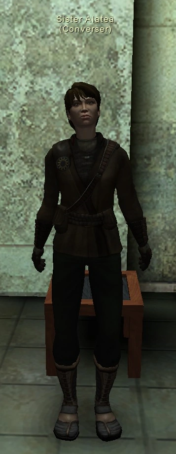 NPC: Sister Alatea | Fallen Earth Wiki | Fandom