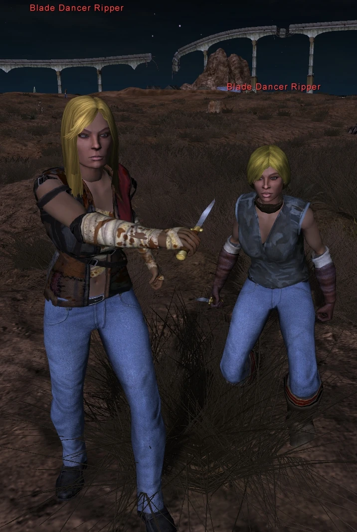 Enemy: Blade Dancer Ripper | Fallen Earth Wiki | Fandom