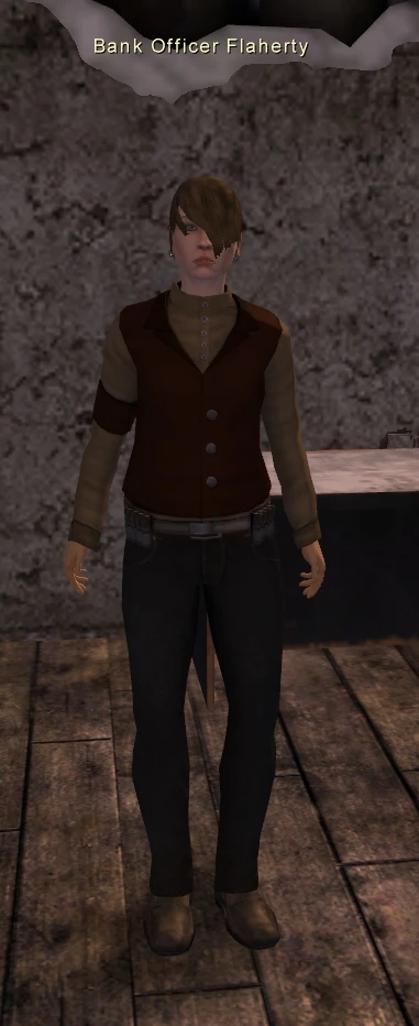 NPC: Bank Officer Flaherty | Fallen Earth Wiki | Fandom