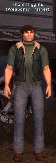 Weaponry: Thom Higgins | Fallen Earth Wiki | Fandom