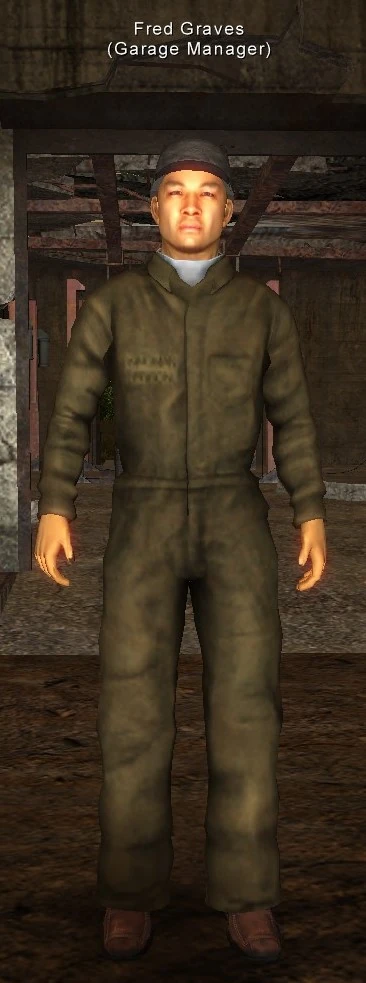 Garage Manager: Fred Graves | Fallen Earth Wiki | Fandom