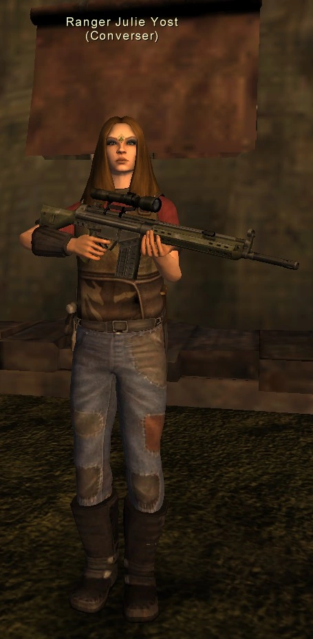 NPC: Ranger Julie Yost | Fallen Earth Wiki | Fandom