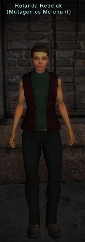 Mutagenics: Rolanda Reddick | Fallen Earth Wiki | Fandom