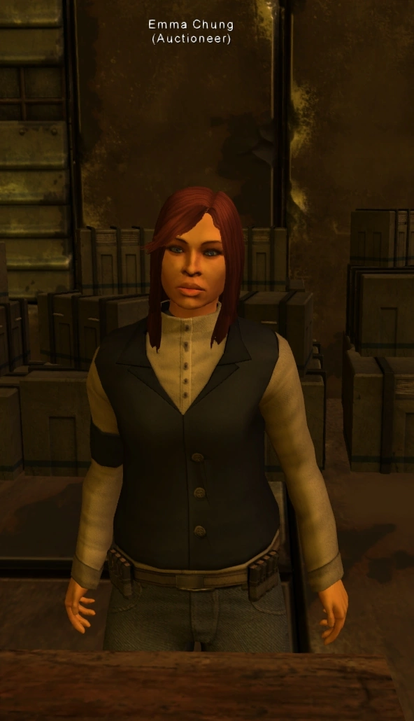 Auctioneer: Emma Chung | Fallen Earth Wiki | Fandom