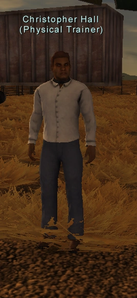 Physical: Christopher Hall (Credit Bend) | Fallen Earth Wiki | Fandom