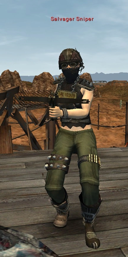 Enemy: Salvager Sniper | Fallen Earth Wiki | Fandom