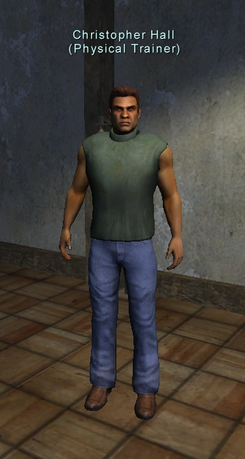 Physical: Christopher Hall (St. Sebastian's) | Fallen Earth Wiki | Fandom