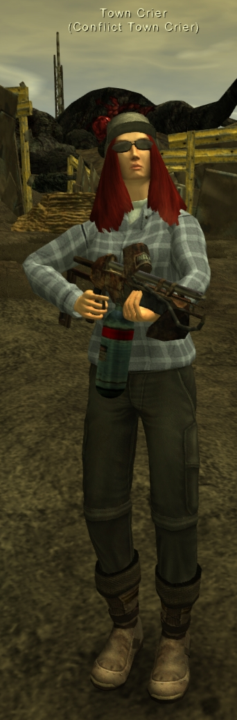 NPC: Town Crier (Blockade) | Fallen Earth Wiki | Fandom NPC: Town Crier (Blockade) | Fallen Earth Wiki | Fandom