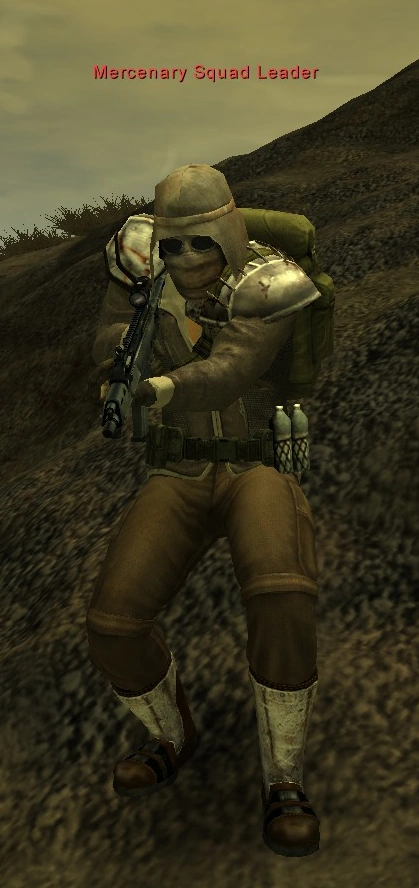Enemy: Mercenary Squad Leader | Fallen Earth Wiki | Fandom