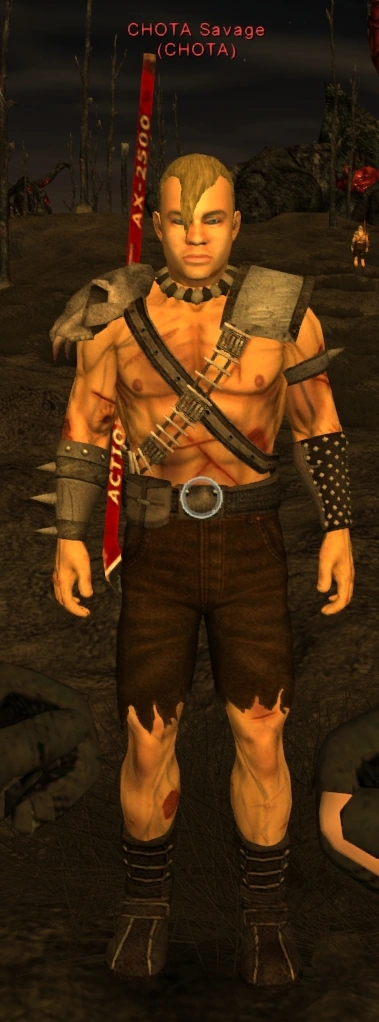 Enemy: CHOTA Savage | Fallen Earth Wiki | Fandom