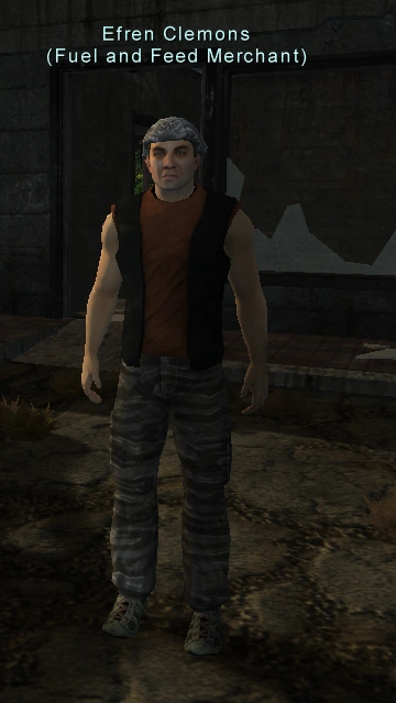 Fuel and Feed: Efren Clemons | Fallen Earth Wiki | Fandom