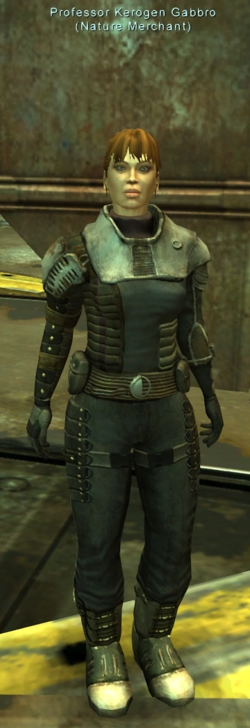 Nature: Professor Kerogen Gabbro | Fallen Earth Wiki | Fandom