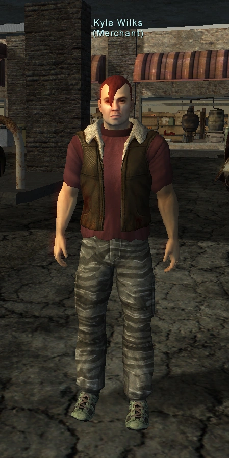 Merchant: Kyle Wilks | Fallen Earth Wiki | Fandom