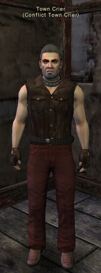 NPC: Town Crier (Stronghold) | Fallen Earth Wiki | Fandom NPC: Town Crier (Stronghold) | Fallen Earth Wiki | Fandom