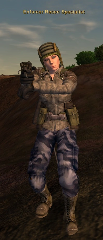 Enemy: Enforcer Recon Specialist | Fallen Earth Wiki | Fandom