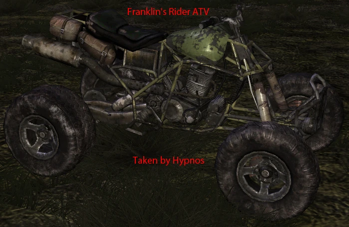 Franklin's Rider ATV | Fallen Earth Wiki | Fandom