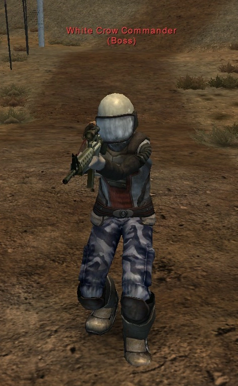 Enemy: White Crow Commander | Fallen Earth Wiki | Fandom