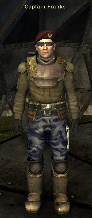 NPC: Captain Franks | Fallen Earth Wiki | Fandom