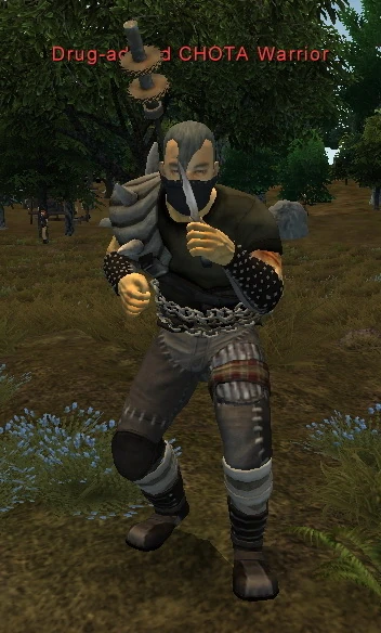 Enemy: Drug-addled CHOTA Warrior | Fallen Earth Wiki | Fandom