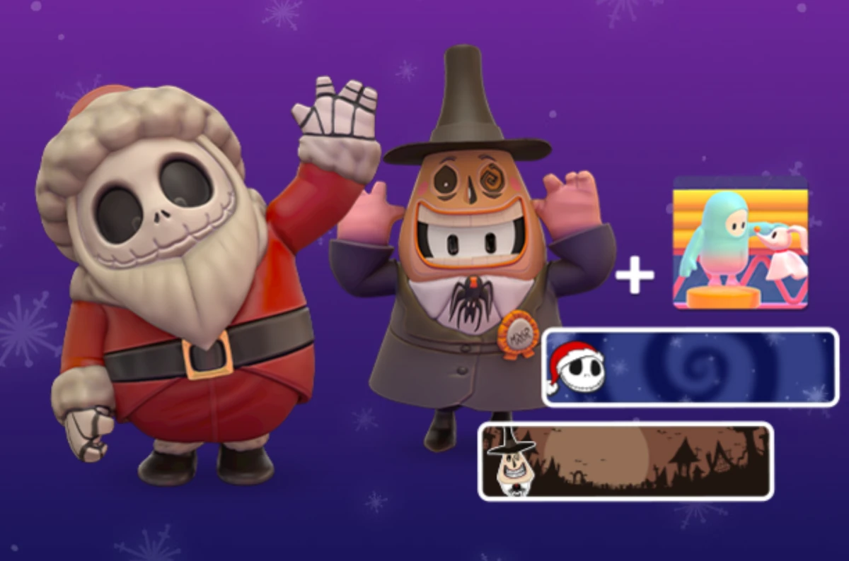 Mayor & Santa Jack Bundle - Fall Guys: Ultimate Knockout Wiki