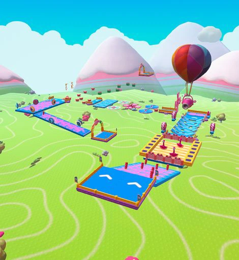 Slip Slide Jump and Run - Fall Guys: Ultimate Knockout Wiki