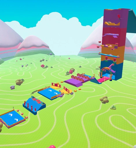 Tower of Fall - Fall Guys: Ultimate Knockout Wiki