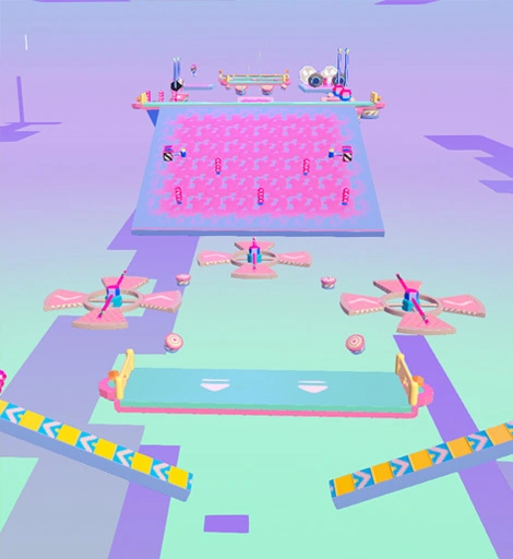 Digi-Lily Sliding - Fall Guys: Ultimate Knockout Wiki