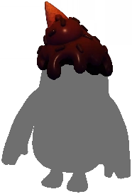Melted Choco Cone Cap Costume - Fall Guys: Ultimate Knockout Wiki