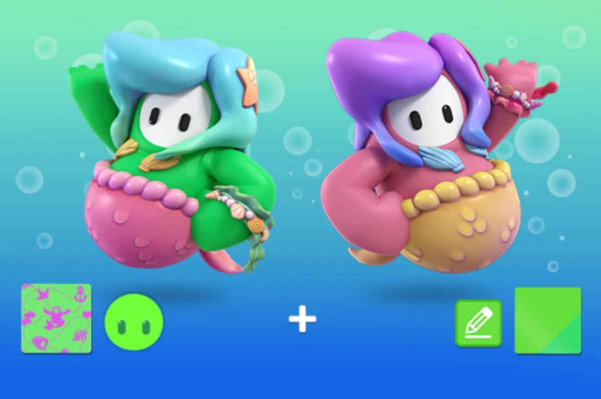 Lost Mermaid Kit - Fall Guys: Ultimate Knockout Wiki