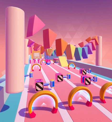 Obstructed Running Track - Fall Guys: Ultimate Knockout Wiki