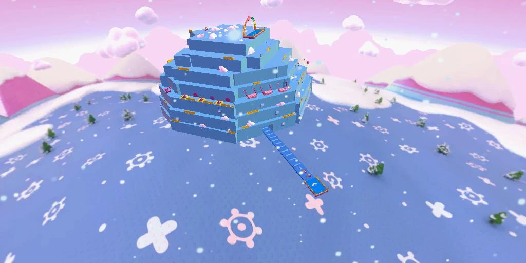 Mountain of Ice - Fall Guys: Ultimate Knockout Wiki