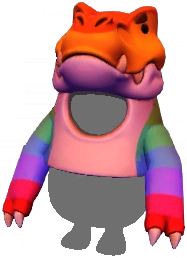 Kaleidoscopic Rex Costume - Fall Guys: Ultimate Knockout Wiki