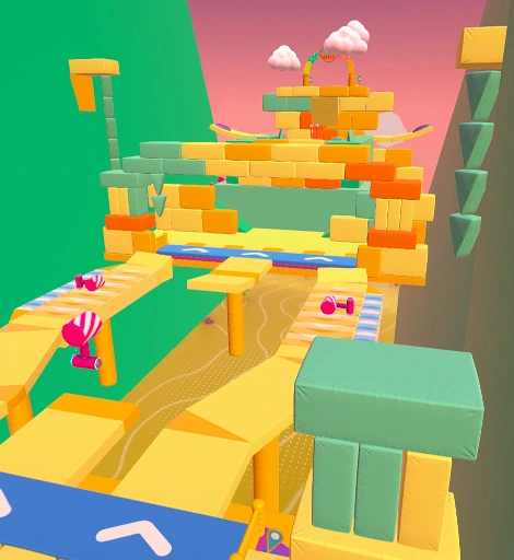 Jungle Mira tumble - Fall Guys: Ultimate Knockout Wiki