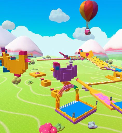 Chickens run away - Fall Guys: Ultimate Knockout Wiki