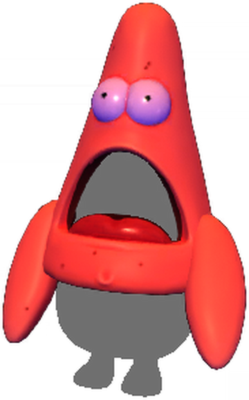 Patrick Surprised Face Png