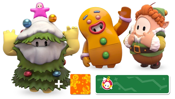 Festive Fashion Pack - Fall Guys: Ultimate Knockout Wiki