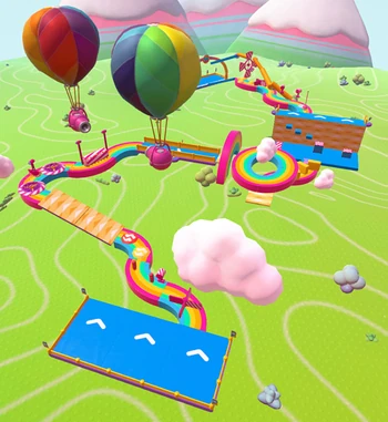 Rainbow in the clouds - Fall Guys: Ultimate Knockout Wiki