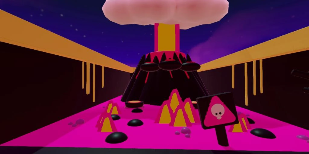 Vexing Volcano - Fall Guys: Ultimate Knockout Wiki