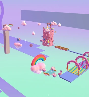 Extreme Trampoline jumping - Fall Guys: Ultimate Knockout Wiki