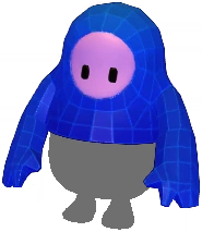 Wireframe Polybean Costume - Fall Guys: Ultimate Knockout Wiki