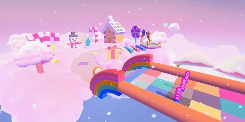 Sparkly gingerbred trail - Fall Guys: Ultimate Knockout Wiki