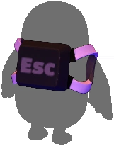 Esc Code Keypack Costume - Fall Guys: Ultimate Knockout Wiki