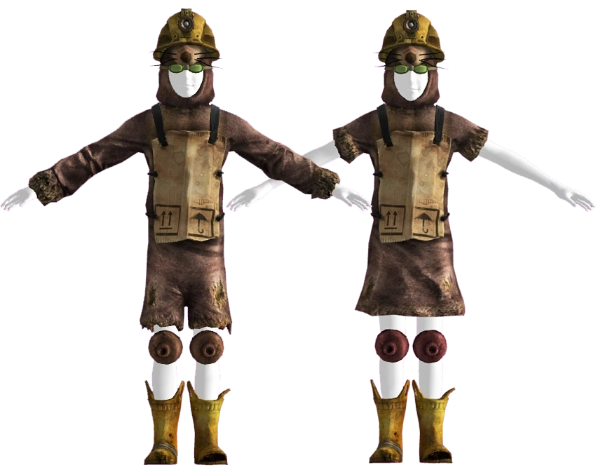 Kid's cave rat outfit | Fallout dnd Wiki | Fandom