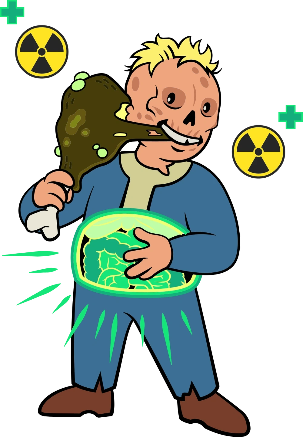 Glowing Gut | Fallout dnd Wiki | Fandom